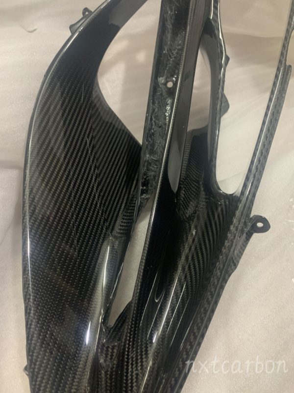 Mclaren 720s oem front lip headlight trim cover bumper vent hood vent ...