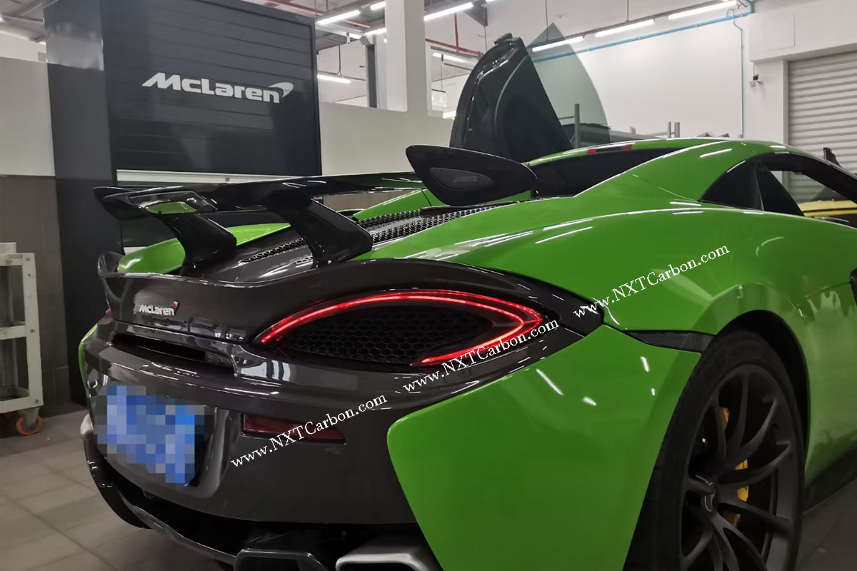 Mclaren 540c 570s 570gt MSO wing dry carbon kit 1:1 version Spoiler ...