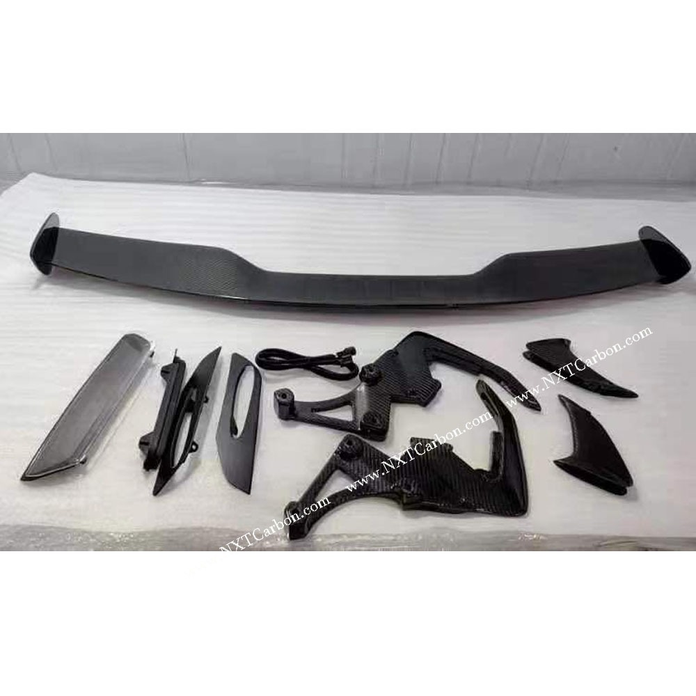 Mclaren 540c 570s 570gt MSO wing dry carbon kit 1:1 version Spoiler ...