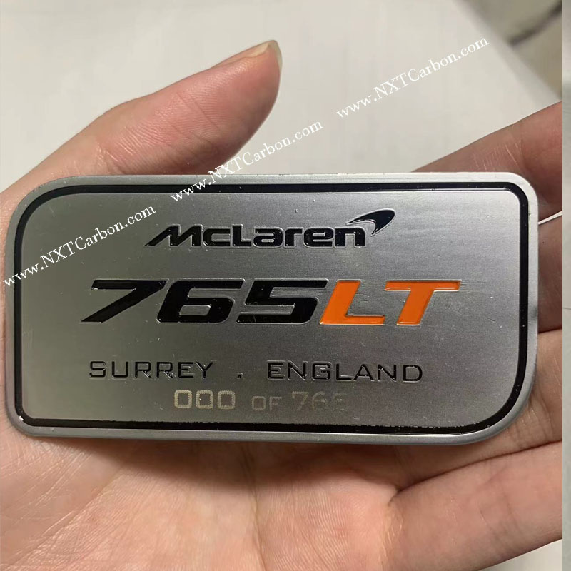 Mclaren logo 765lt 675lt 600lt badge - NXTCarbon