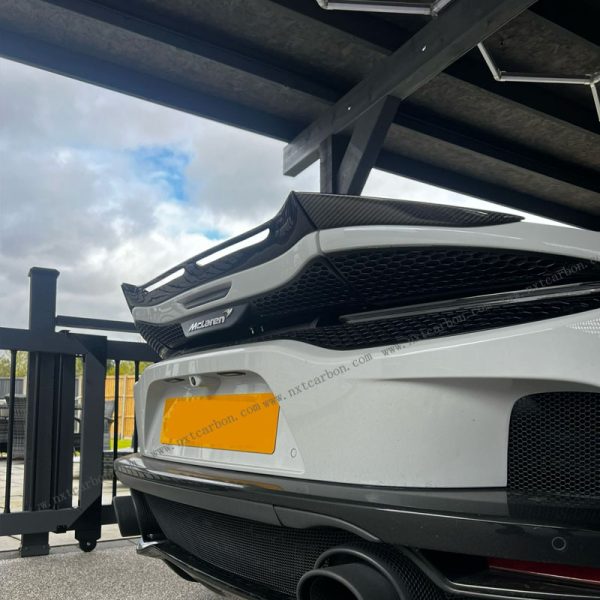 McLaren GT DRY Carbon Bonnet Spoiler - Sleek Aerodynamic Enhancement ...