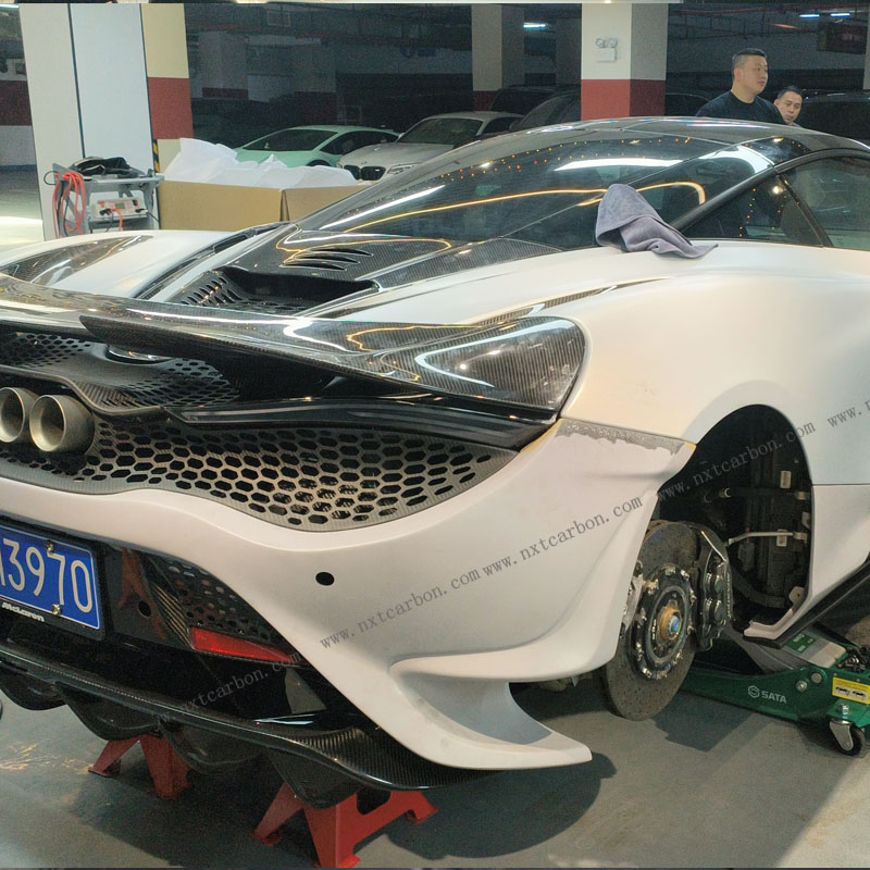 McLaren 720S to 765LT Upgrade - 1:1 Dry Carbon Kit for Ground Dynamics ...