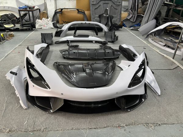 McLaren 720S to 765LT Upgrade - 1:1 Dry Carbon Kit for Ground Dynamics ...