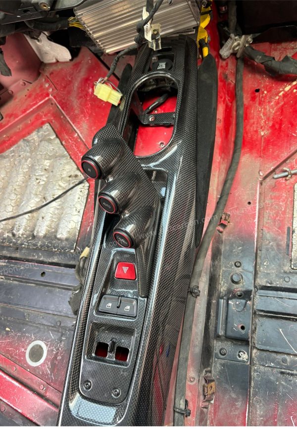 Ferrari 488 GTB/Spider Carbon Fiber Center Console Kit - Direct OEM ...