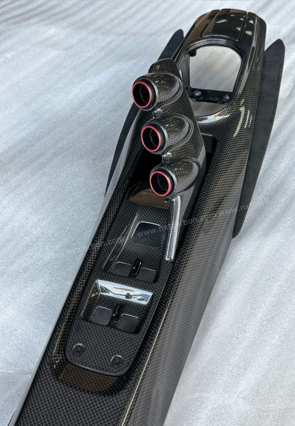 Ferrari 488 GTB/Spider Carbon Fiber Center Console Kit - Direct OEM ...