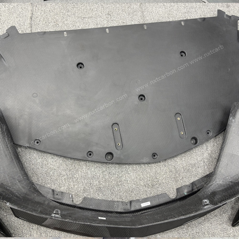 McLaren 600LT Dry Carbon Fiber Front Splitter - 1:1 OEM-Style ...