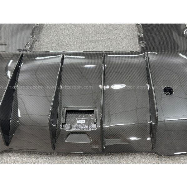 Dry Carbon Fiber Rear Diffuser for McLaren 720S - High-Downforce ...